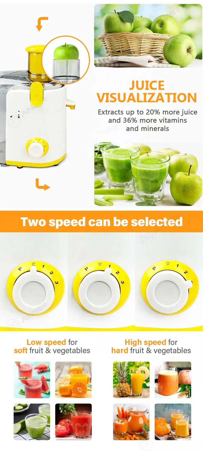 Dc Motor Professional Commercial Household Smoothie Blender Juicer ...