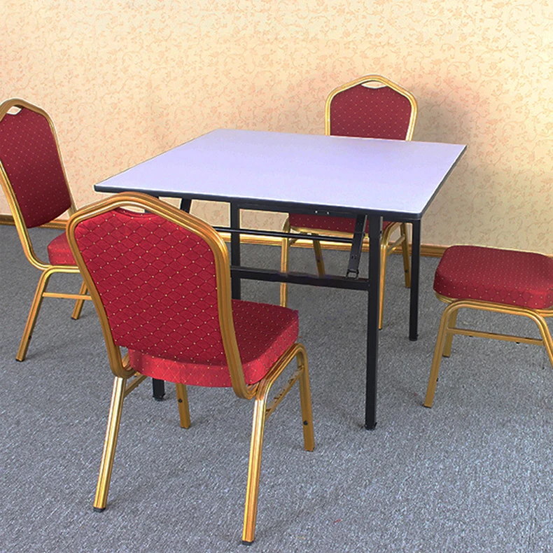 Folding Square Table Hotel Wedding Furniture Banquet Event Pvc Tables ...