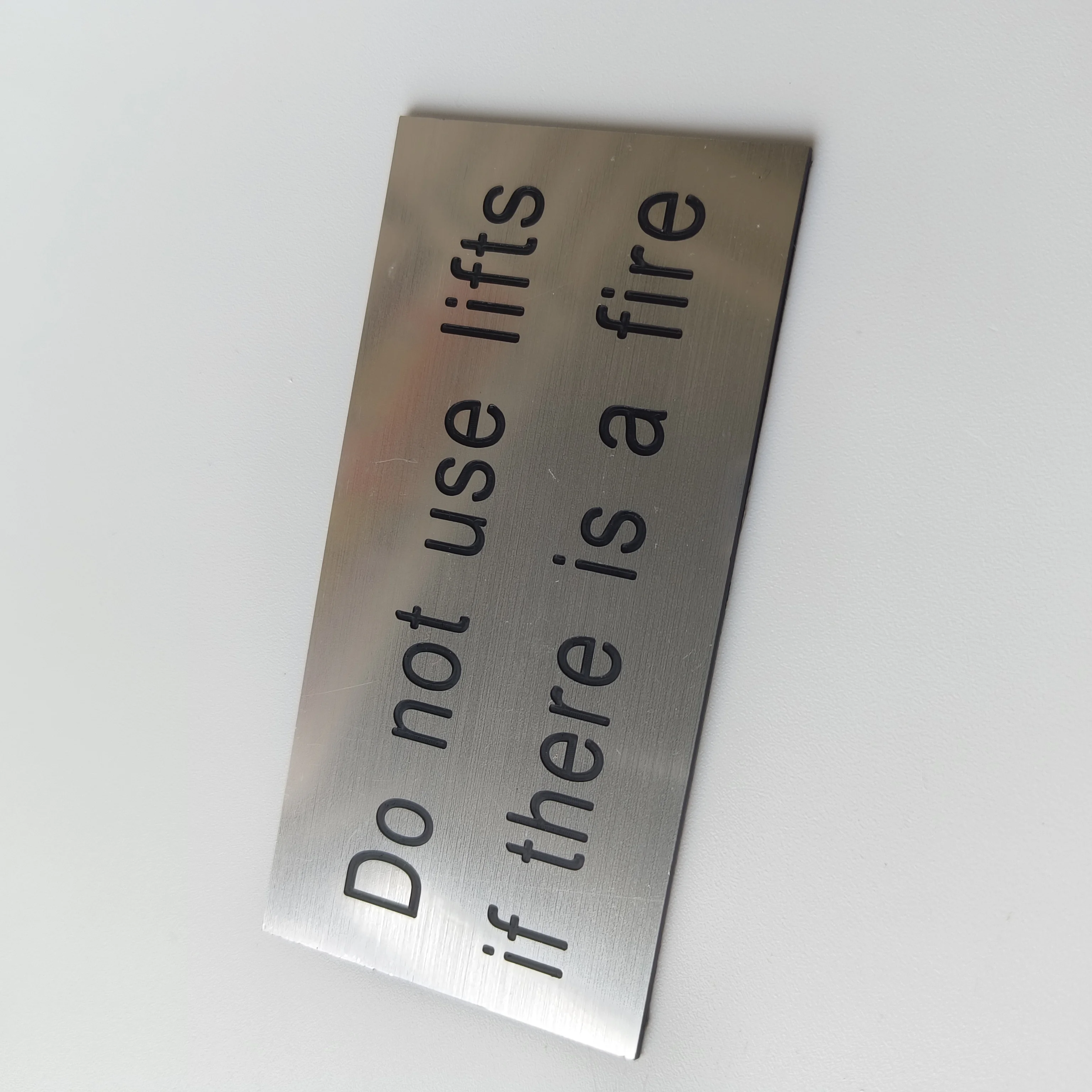 Custom Engraved Traffolyte Name Plates - Waterproof & Durable