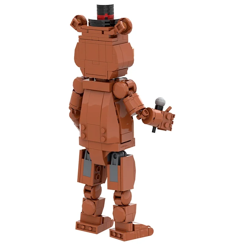 Goldmoc Video Game Freddy Action Figure Diy Puzzle Building Blocks Toys ...