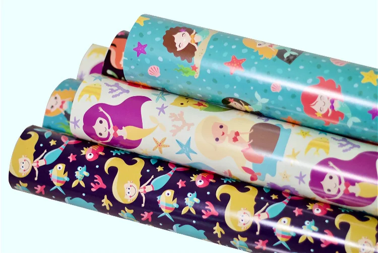 Newest Design Gift Cartoon Paper Rain Forest Dinosaur Wrapping Paper ...