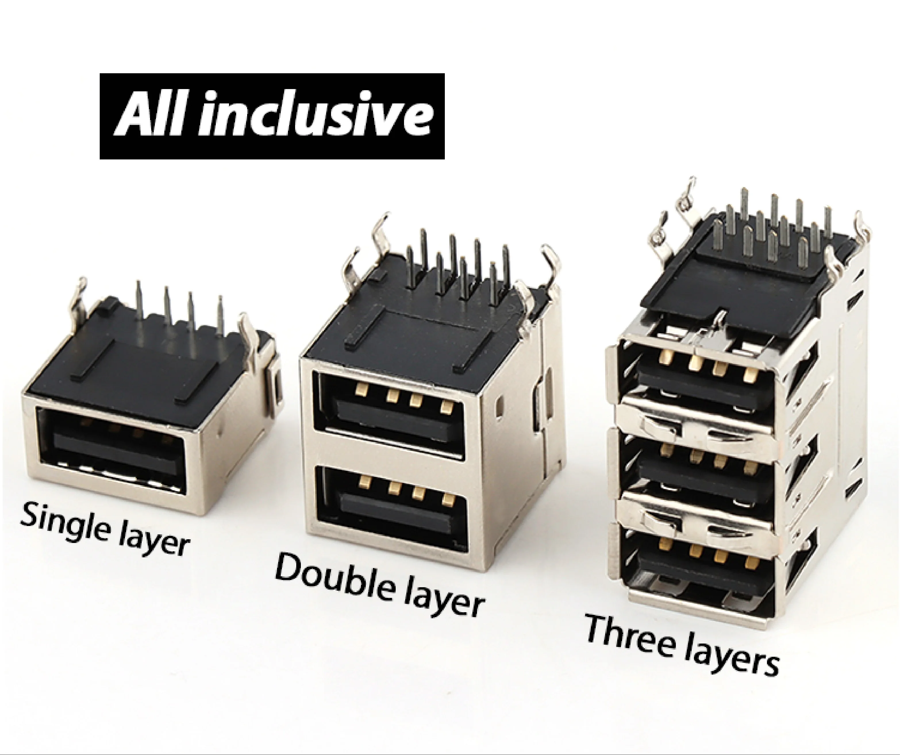 USB A male connector short body Welding type-a male connector| Alibaba.com