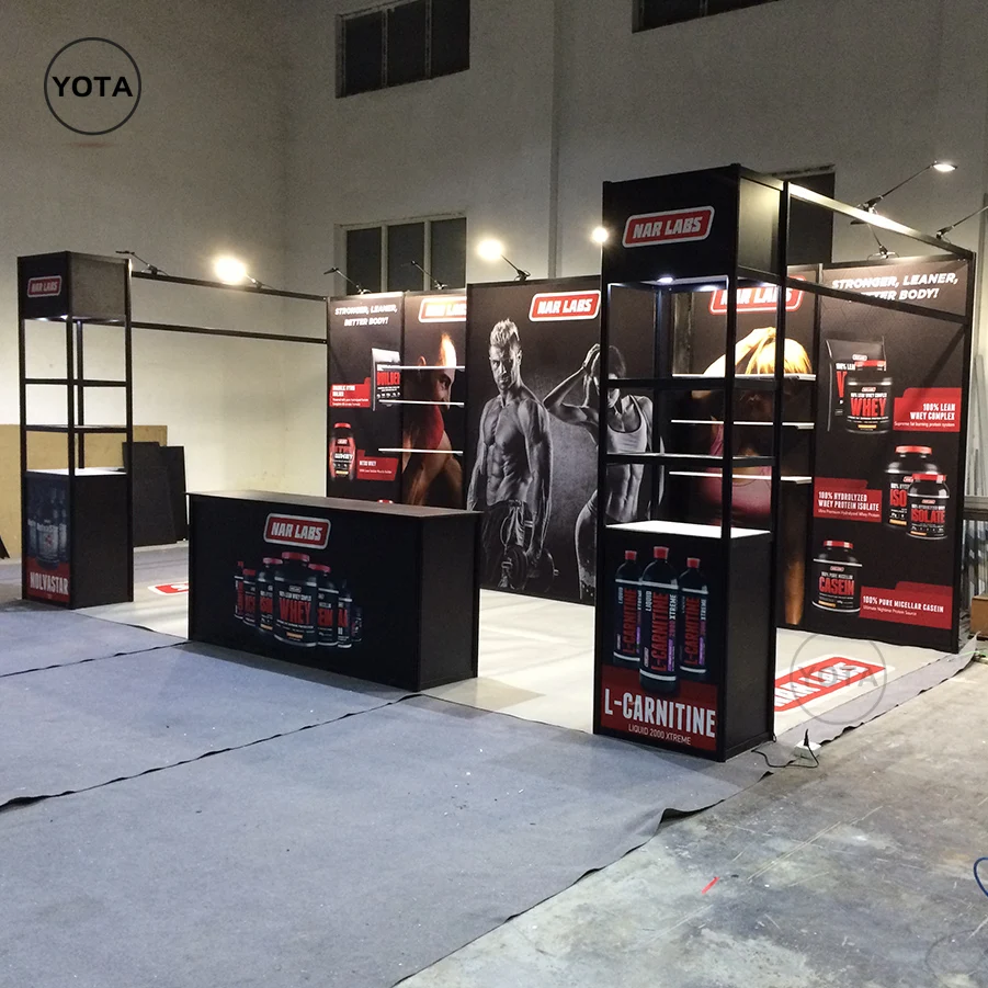 Tawns Modular 20x20ft Twist Tower Exhibition Booth Display Stand Other ...