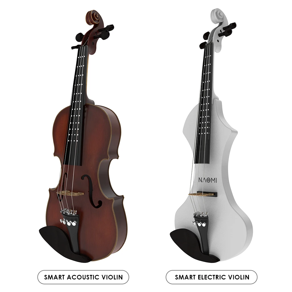 NAOMI Smart Violin with Bluetooth & LED Fingerboard - OEM Acoustic ...