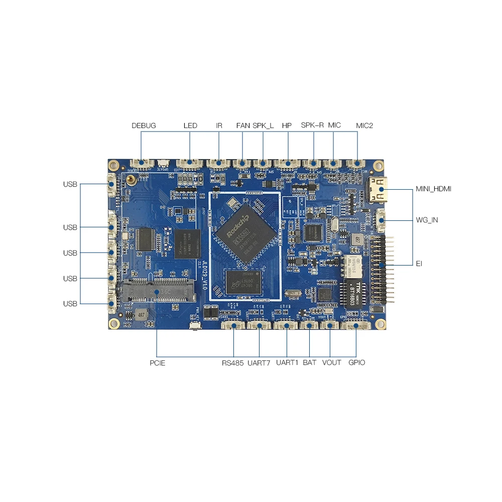 Android Lvds Edp Mipi Capacitive Touch 4k Resolution Embedded System ...