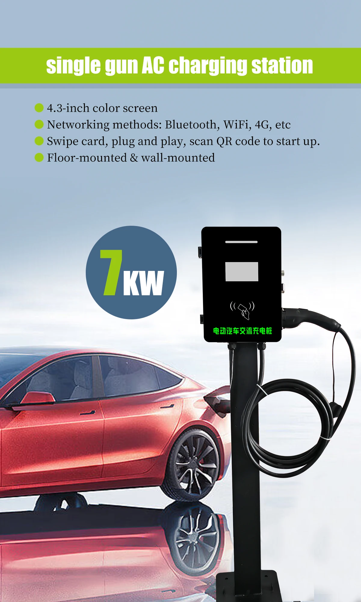 14kw Evse Wallbox 32a Ev Charging Station 7kw 11kw 22kw Dual Home Ev 22kw Ip66 Wallbox Ev ...