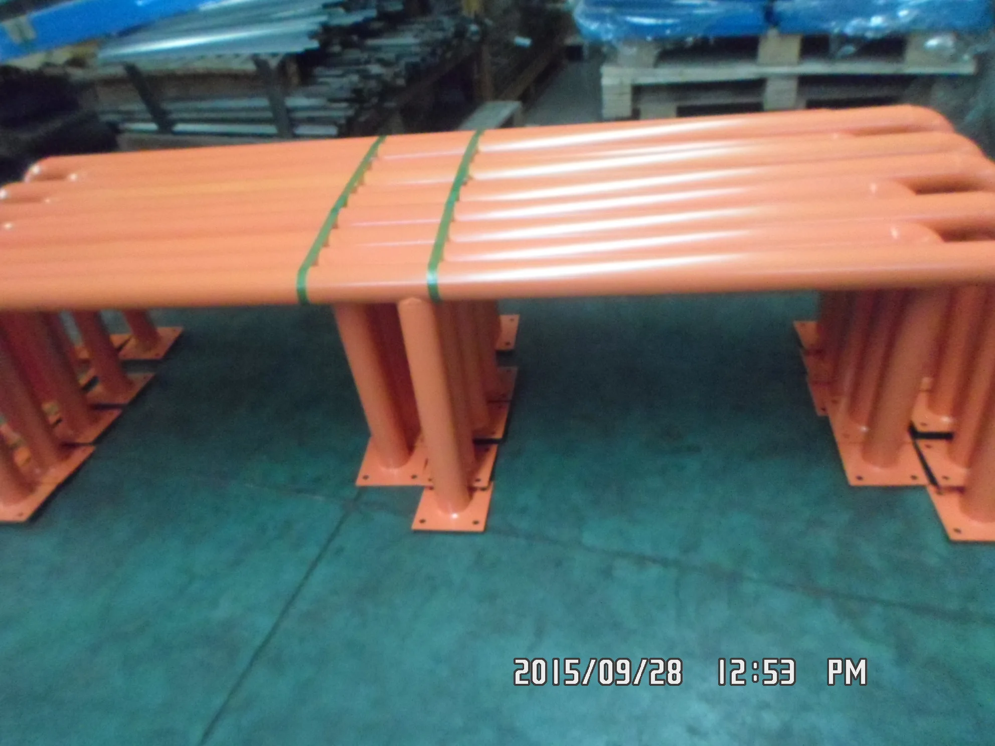 Guard Barrier For Pallet Racking Upright Frame - Buy Racking Frame ...