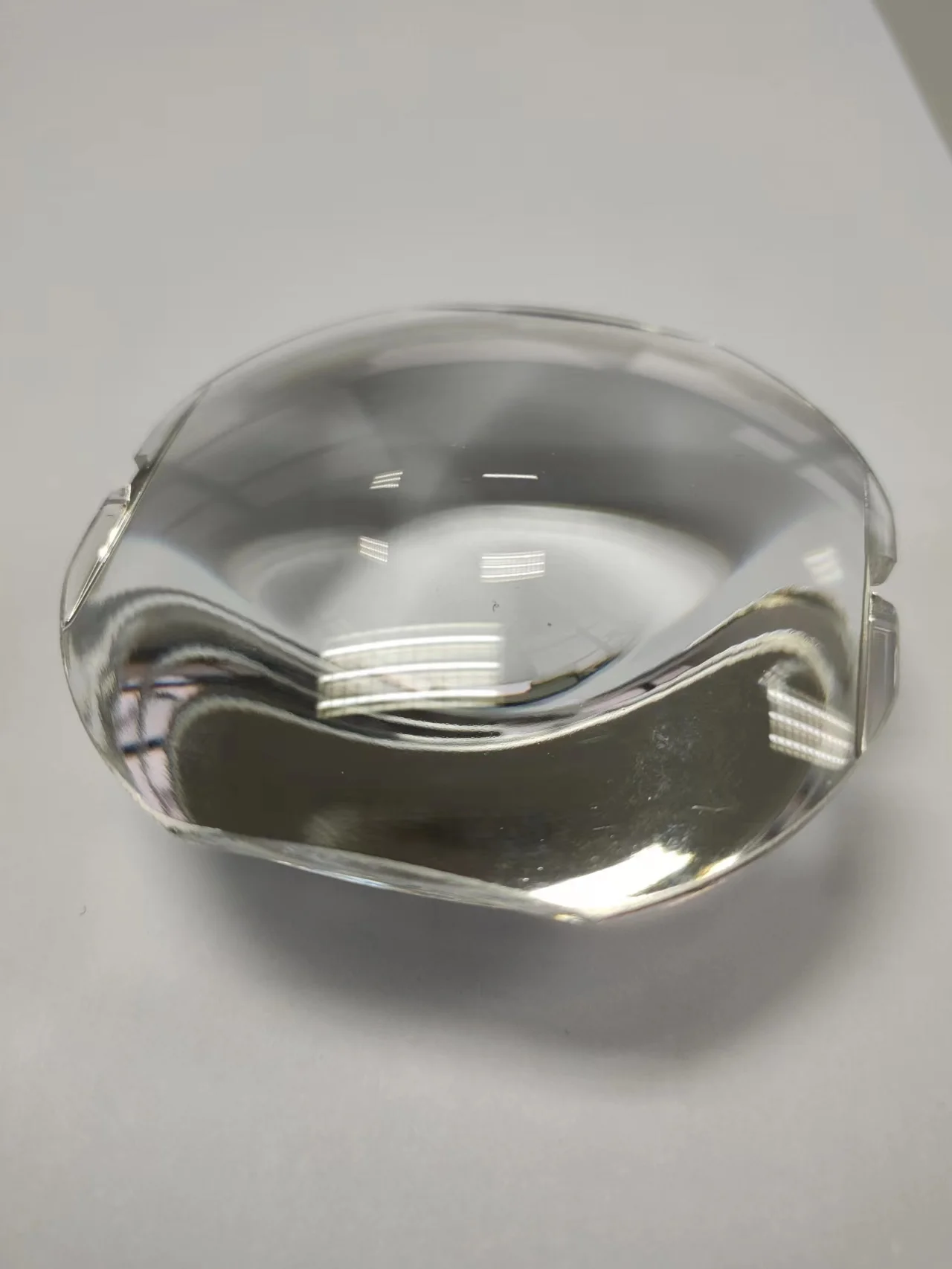 Holophane Customizable Diameter Optical Aspherical Glass Optical Lens ...