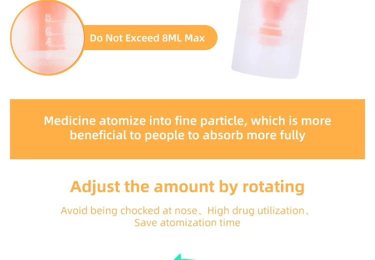 Medical Atomizing Mask Children's Disposable Atomizing Cup Inhaler ...