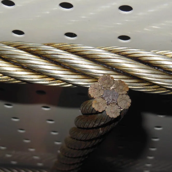 7x19 Structure Steel Wire Rope 8mm 9mm 10mm Steel Galvan Rope Steel ...