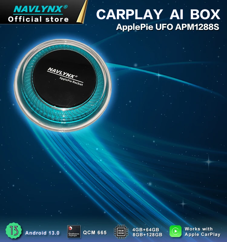 NAVLYNX Applepie Rocket Dongle - 5G Soc Carplay AI Box