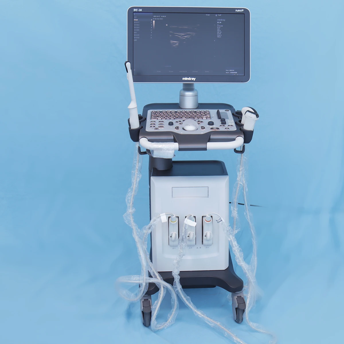 Mindray DC-26 M9 Ultrasound System - 3D/4D Trolley Color Doppler