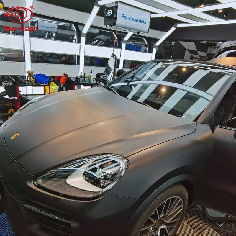 Factory Price 7.5mil Anti Scratch/ Anti-Yellow 2 Layer Matte Clear PPF ...