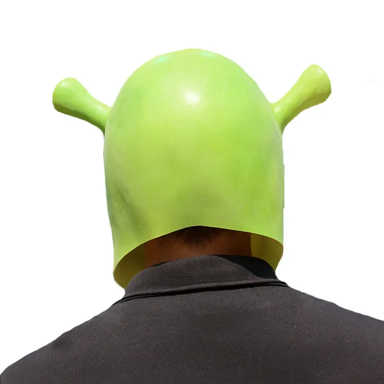 Monster Shrek Full Head Latex Mask - Halloween Fun