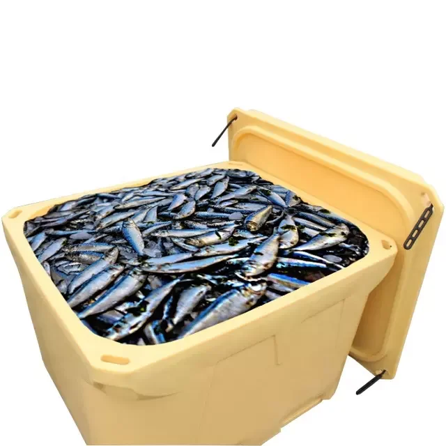 660l Large Capacity Heavy Duty Plastic Insulated Fish Bins Container ...