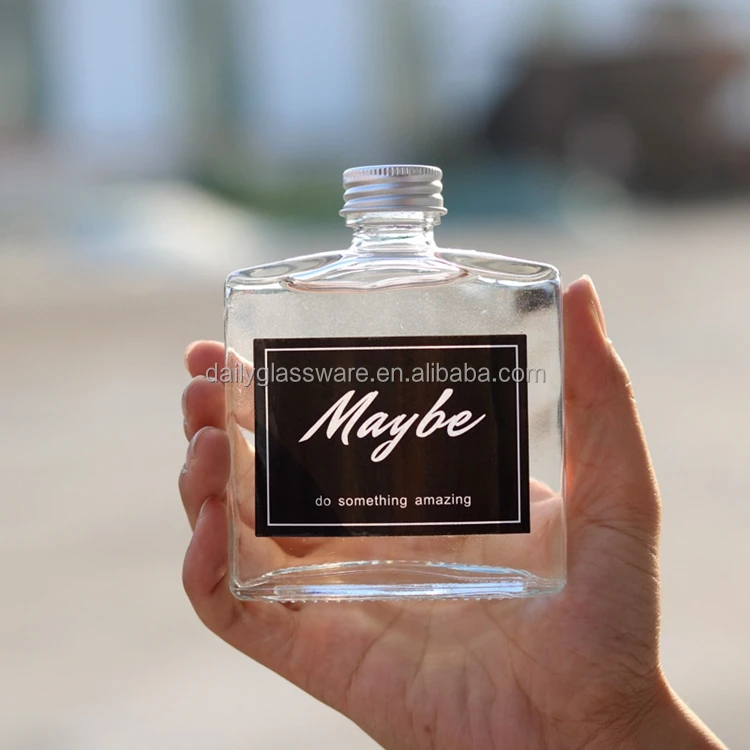 100cl 200ml 250cl Travel Small Glass Flask Liquor Bottle Bottle - Buy ...