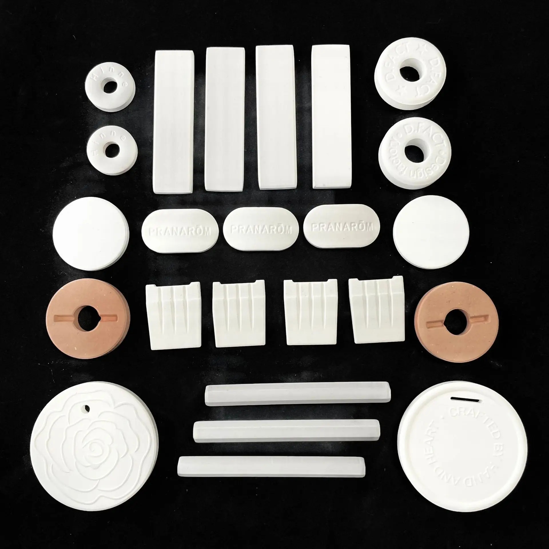 Oem Custom Porcelain Fragrance Diffuser Ceramic Diffuser Hanging Car ...