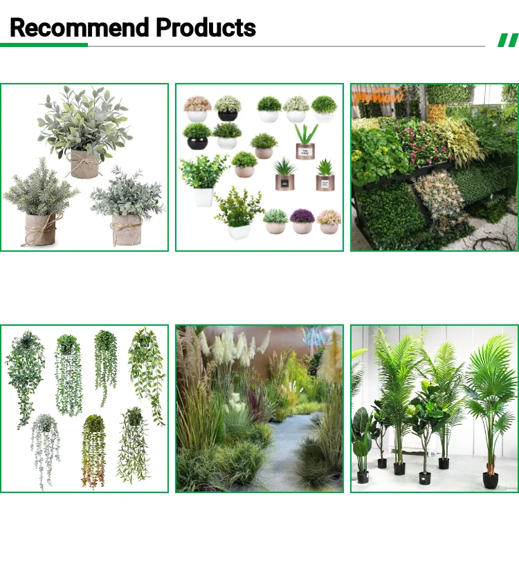 Artificial Plants Senecio Cineraria Dusty Miller Greenery - Buy Silk ...