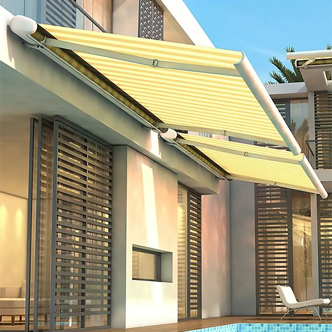 Modern Senior Waterproof Retractil Plegable Folding Awning For Outdoor ...