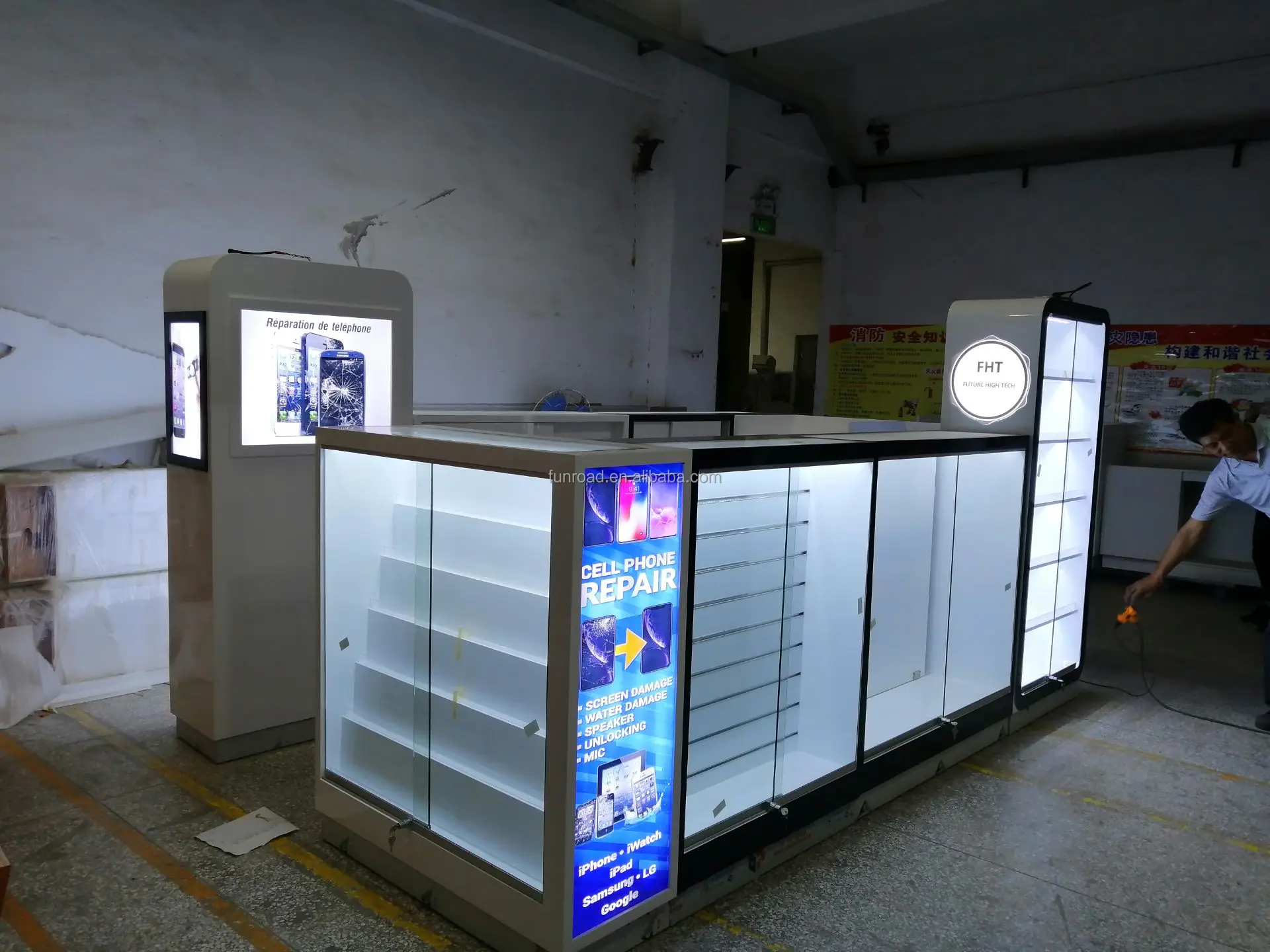 Shopping Mall Kiosk Design Idea Mobile Phone Kiosk Manufacturer Custom ...