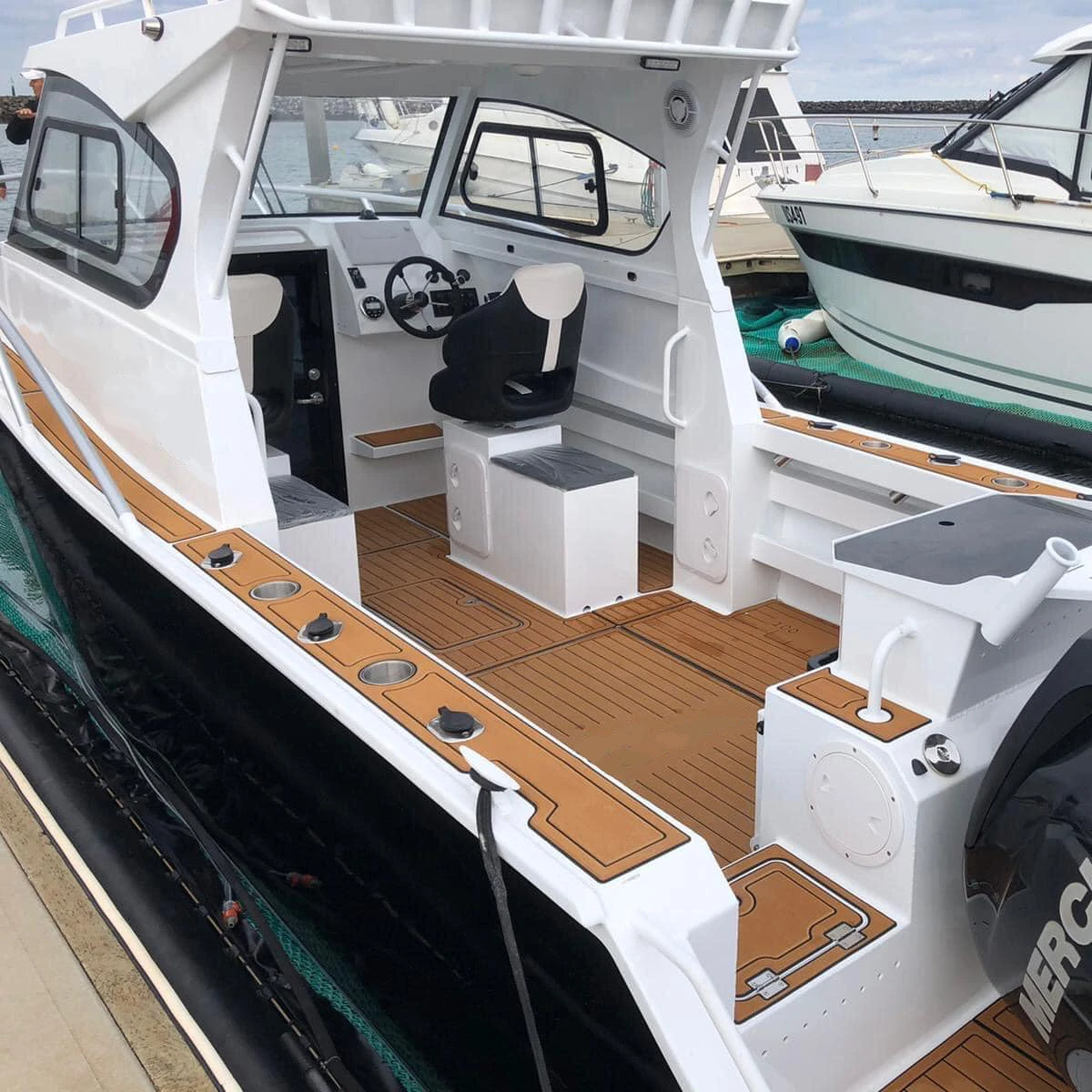 Allsea 7.5m25ft Offshore Luxury Yacht Streamline Aluminum Fishing Boat ...