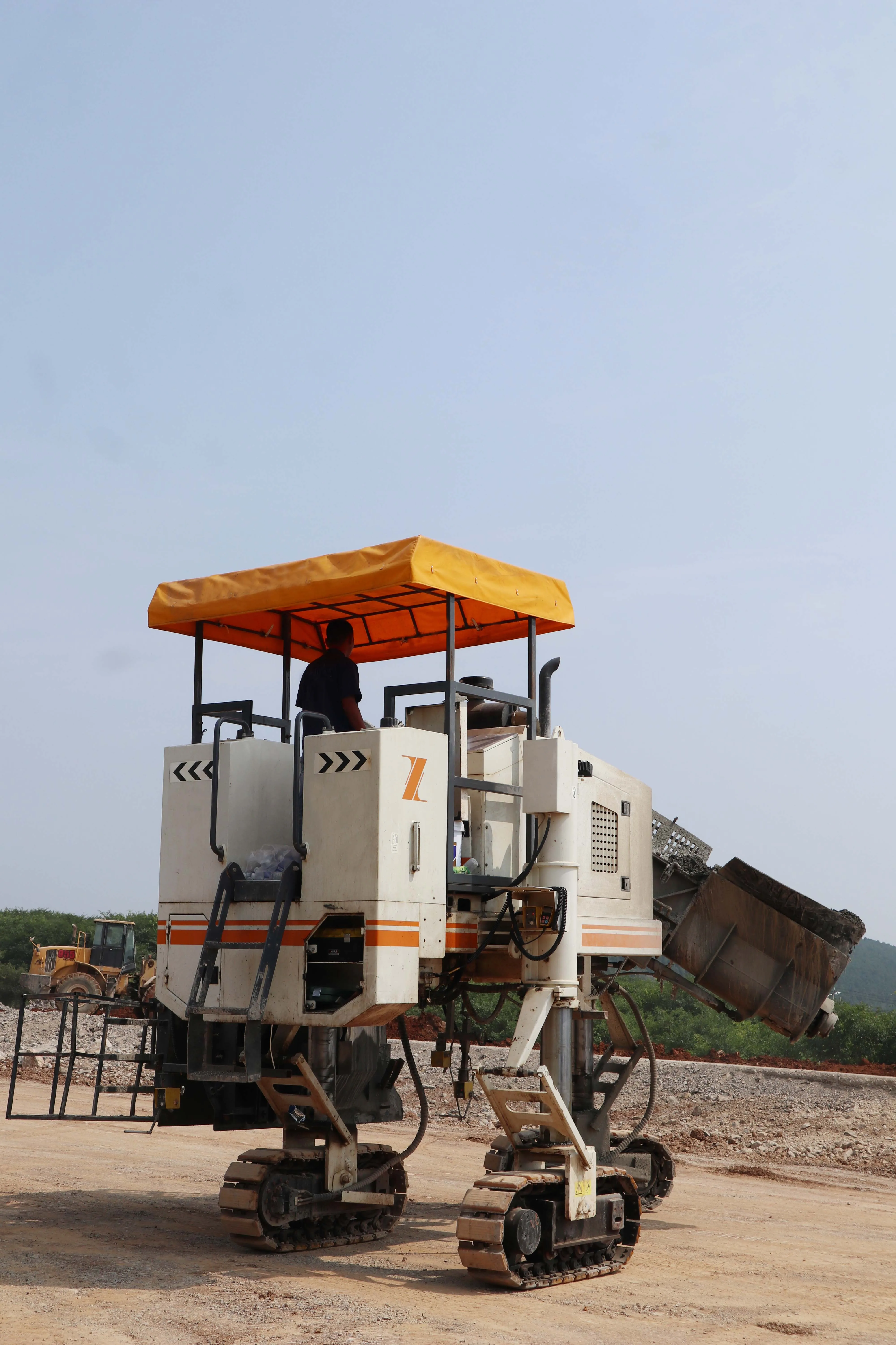 3D Paving Drives Road Concrete Machine Slip-Form Paver