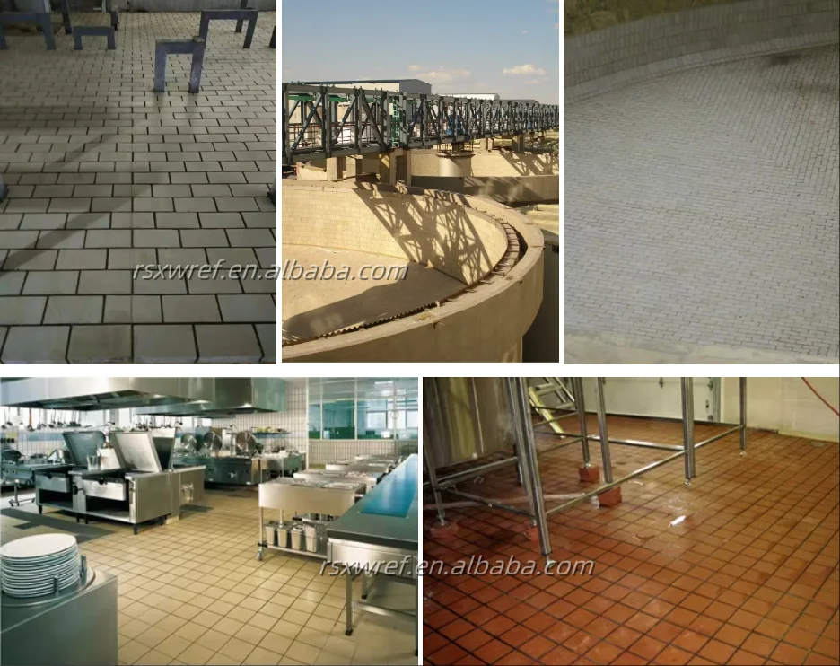 High Quality Chemical Resistant Ceramic Tiles Refractory Acid Bricks ...