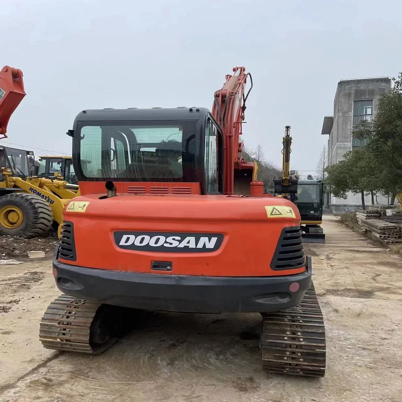 Used Doosan Dx60-9c Automatic Excavator Second-hand Small Crawler ...
