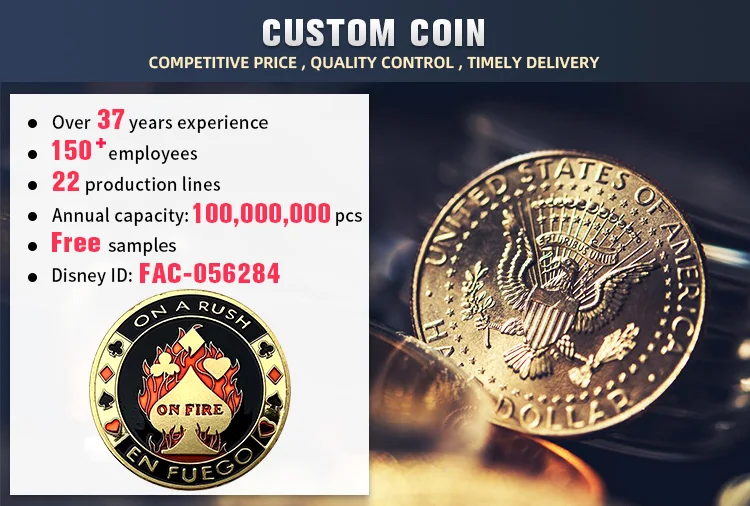 Make Your Own Logo Personalized Souvenir Custom Made Metal Gold Silver ...