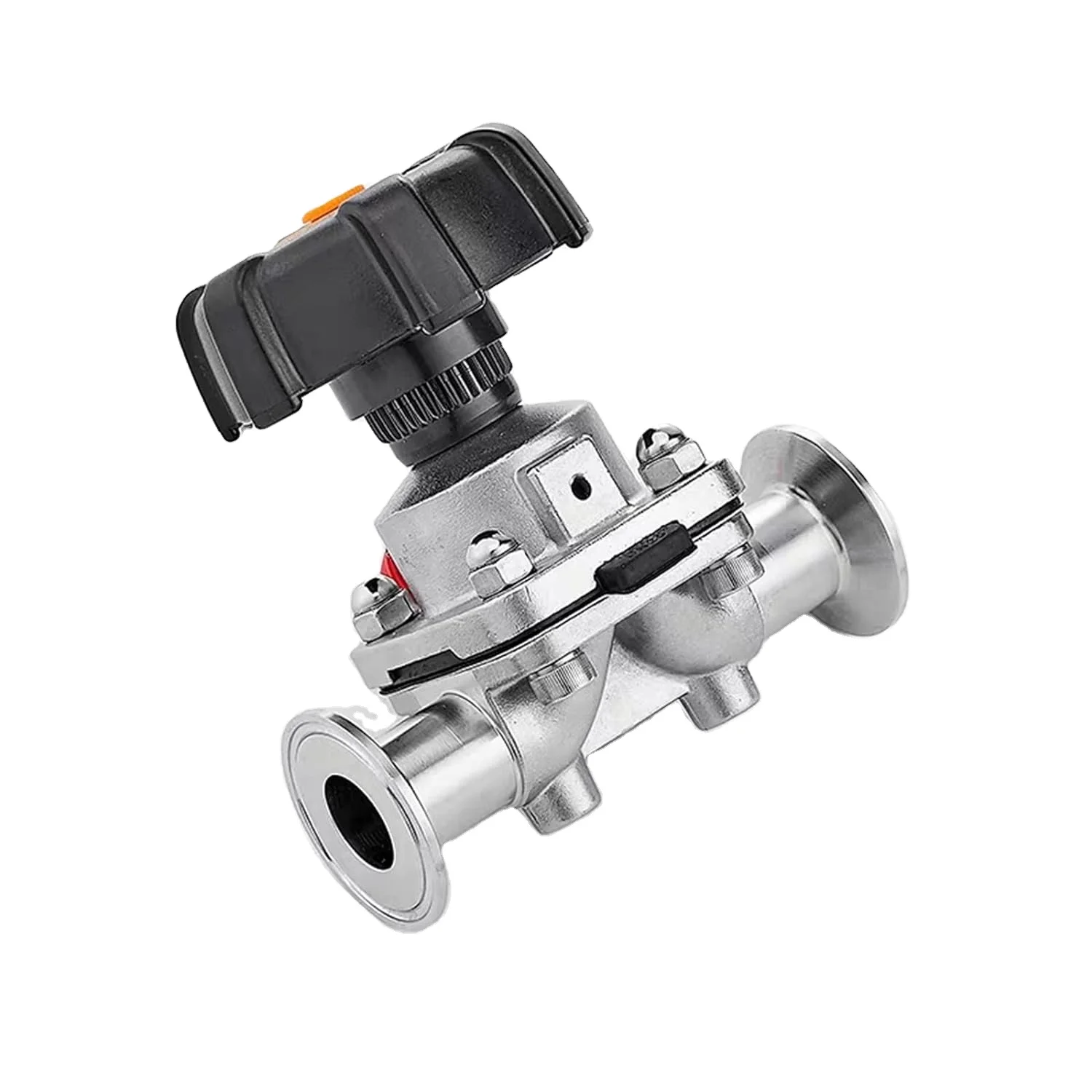Dn25 Stainless Steel Ss316 Tri Clamp Sanitary Pneumatic Diaphragm Valve ...