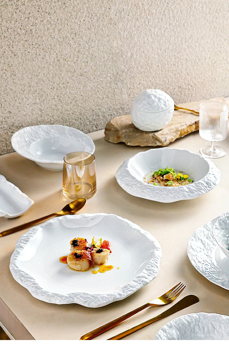 Fine Dining Restaurants Supplier Platos Para Restaurant Ceramic Plates ...