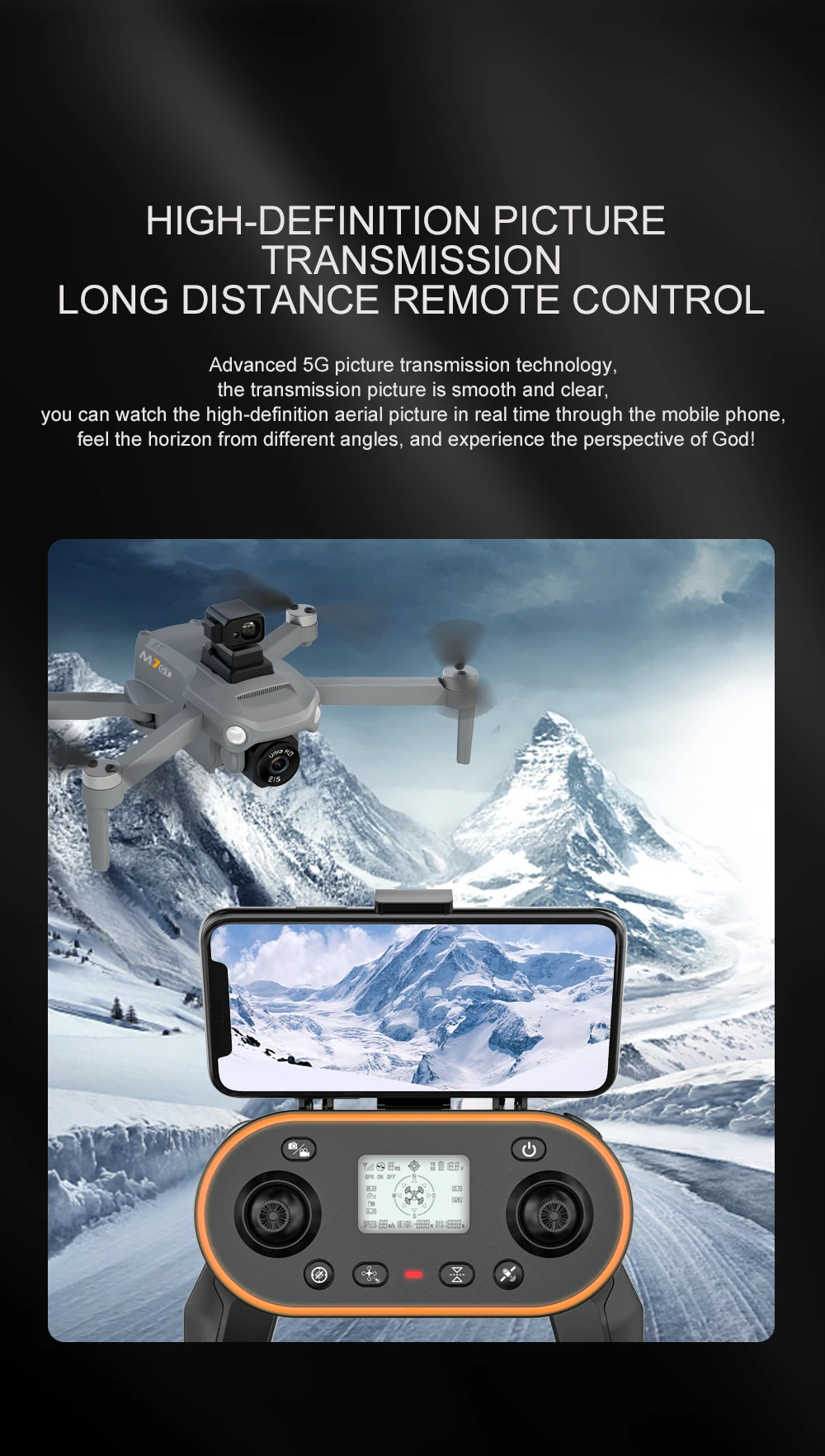 Professional Drones With Camera 4k 5g Wifi Fpv Gps Smart Homing Follow ...