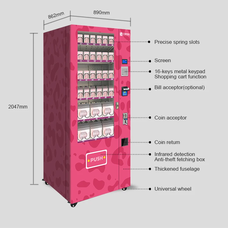 Alibaba.com: New Arrival Cosmetic Vending Machine for Magnet Eye Lashes ...