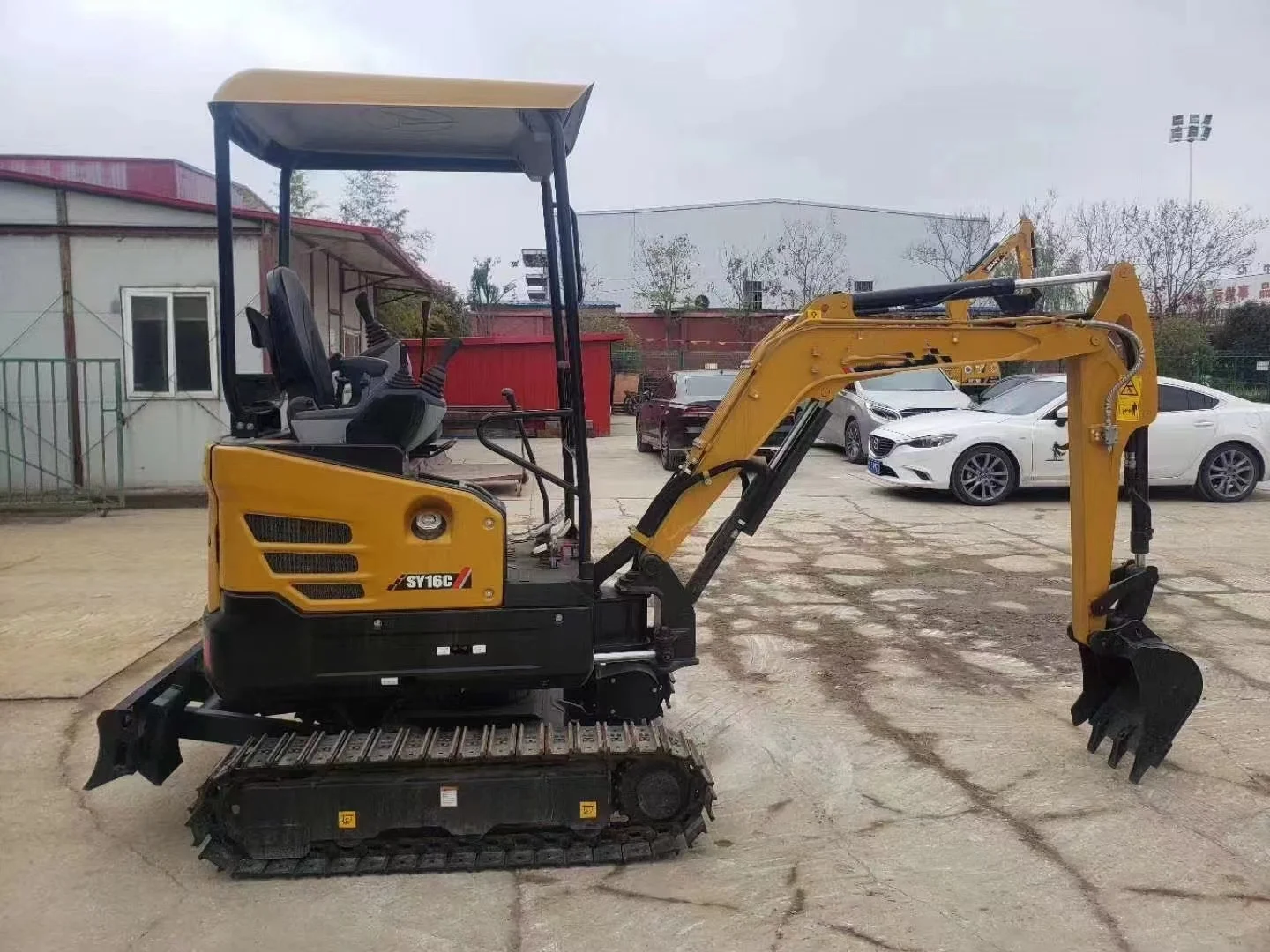 China Top Brand Hydraulic Digger Sy16 Crawler Excavators 1.8ton ...