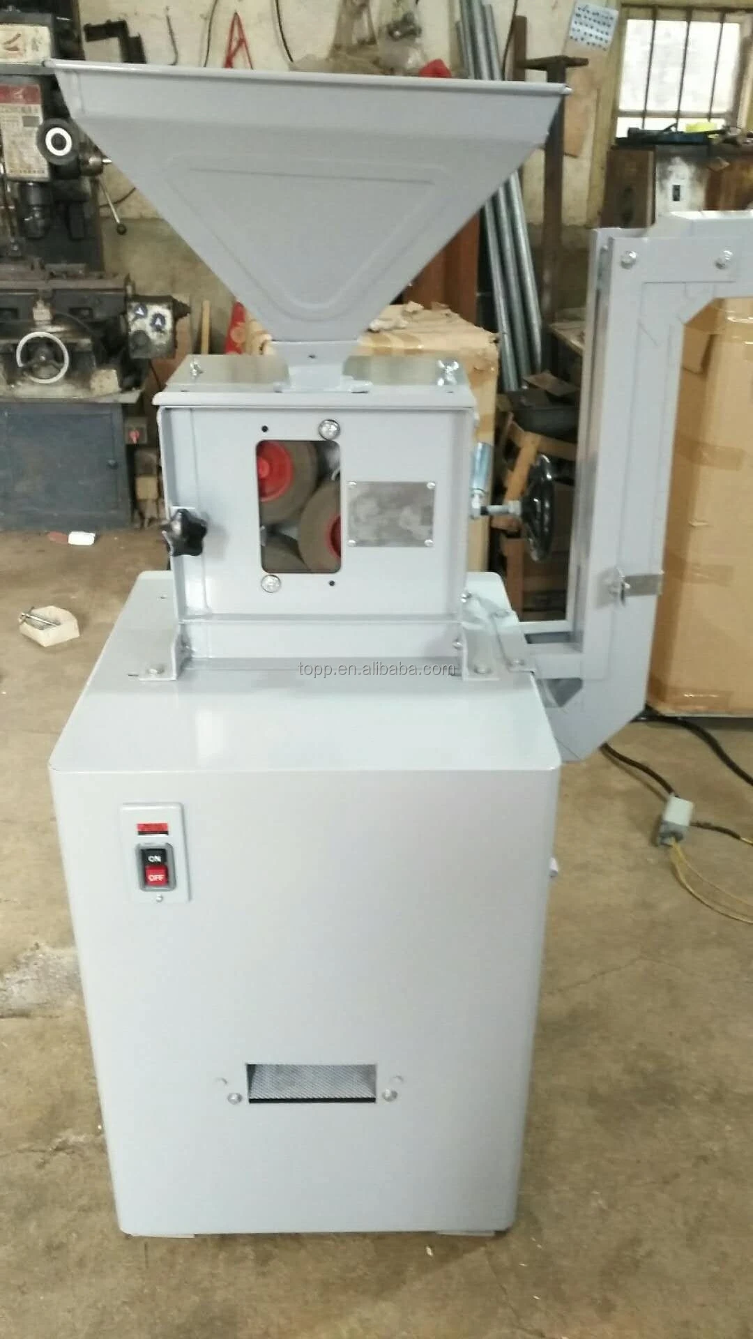 Industrial Rubber Roller Rice Husker Sheller Machine Brown Rice ...