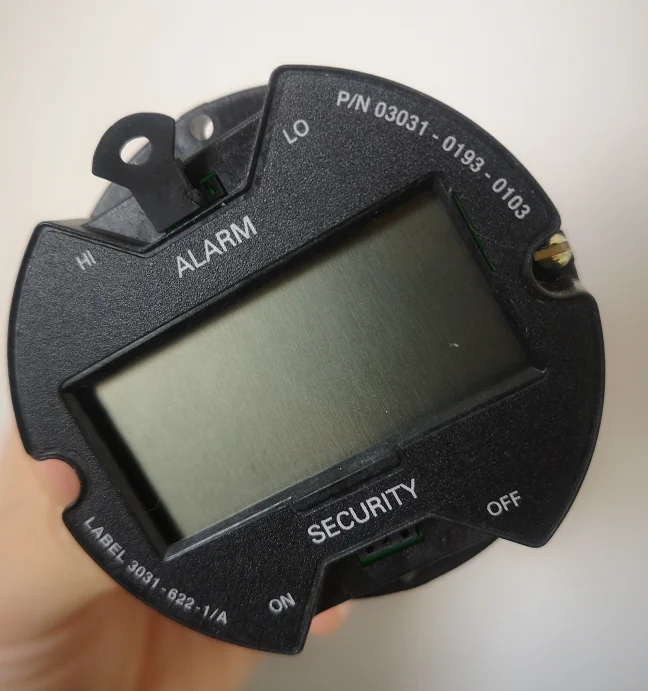 Emerson Install The Pressure Transmitter Rosemounte 03031-0193-0103 Lcd ...