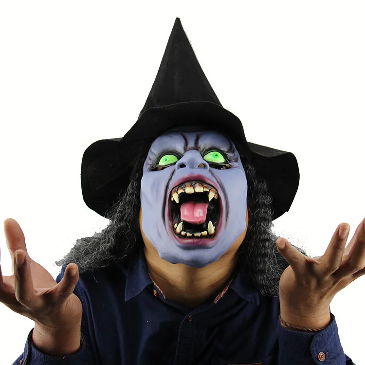 Life Size Animatronic Halloween Props - Carnival Witch