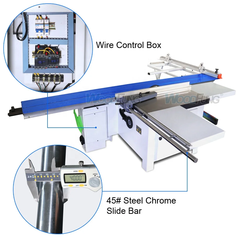 Precision Double Saw Panel Table Saw 2800mm Mj6128 Automatique Panel ...