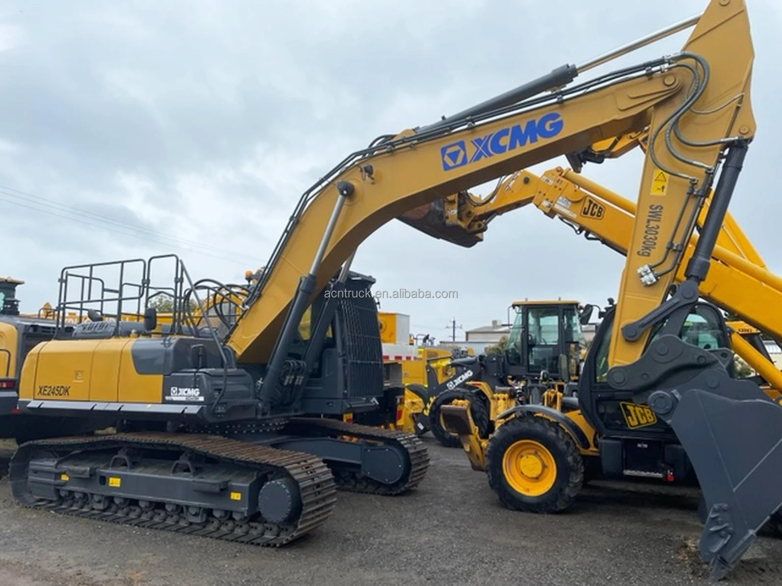 26 Tons Xe245dk Hydraulic Excavator With Scarifier For Sale - Buy ...