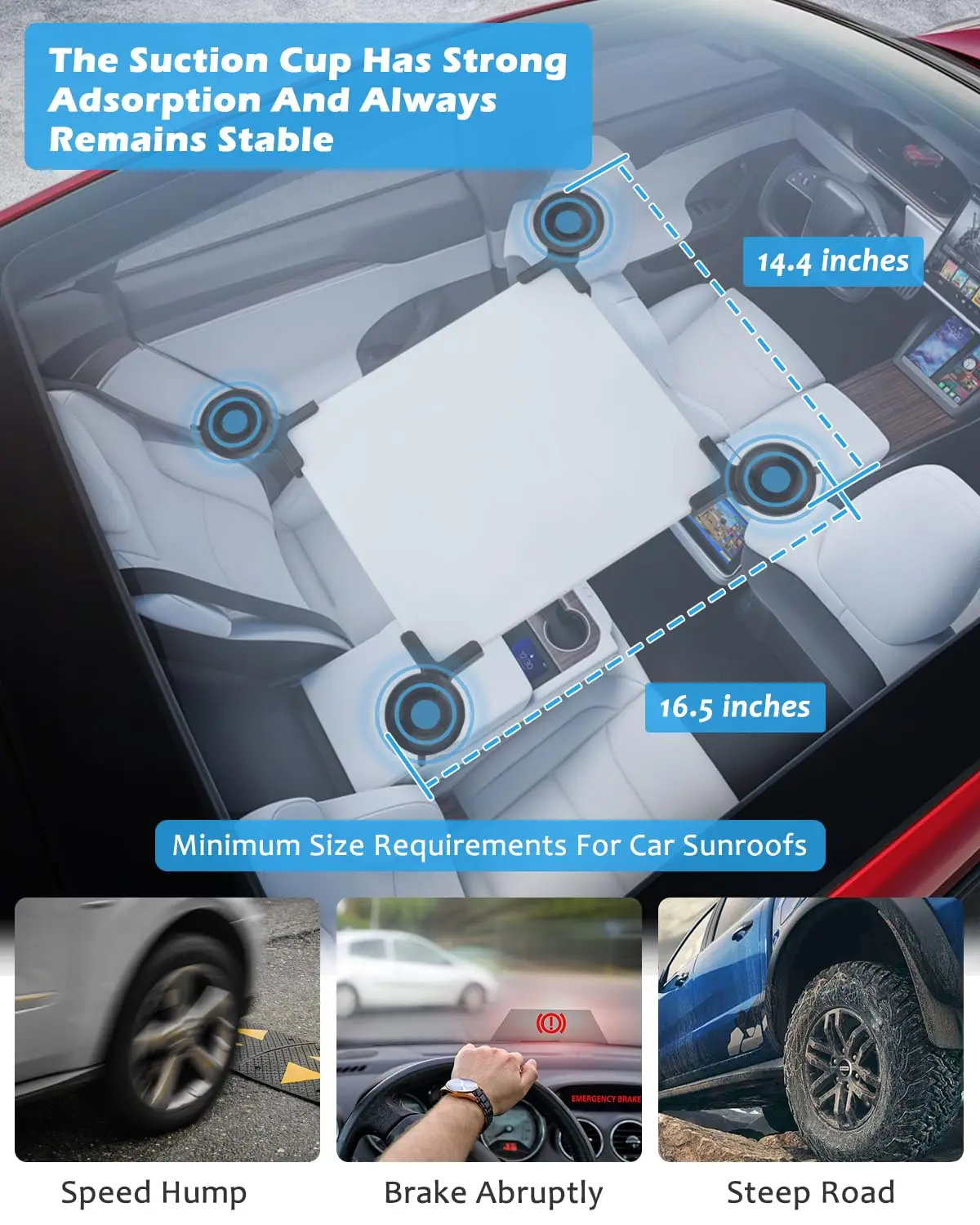 Starlink Mini Sunroof Suction Mounting Kit for Car Windows Sunroofs ...