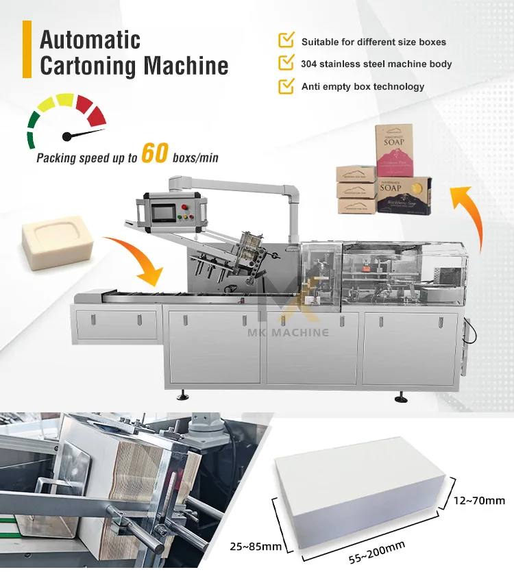 Fully Automatic Protein Chocolate Bar Packaging Machine Food Casual ...