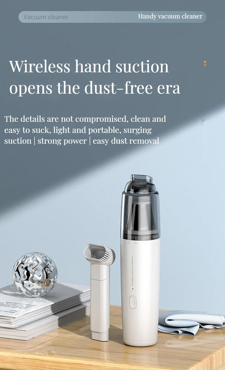 New Trend Electric Handheld Vacuum Cleaner Wireless Charging Handheld ...