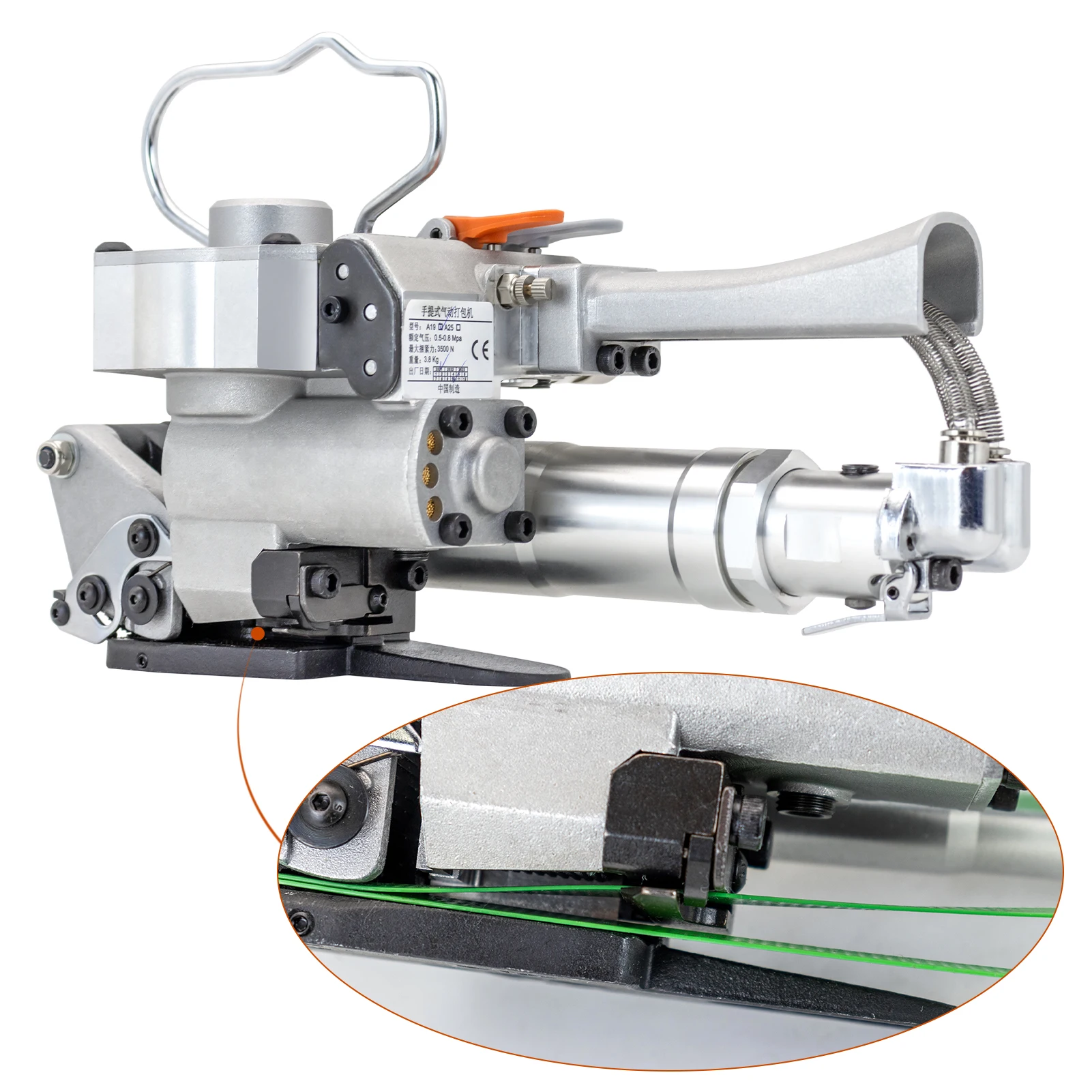 Manual Control Battery Powered Strapping Tool V1 for Plastic Belt Strap