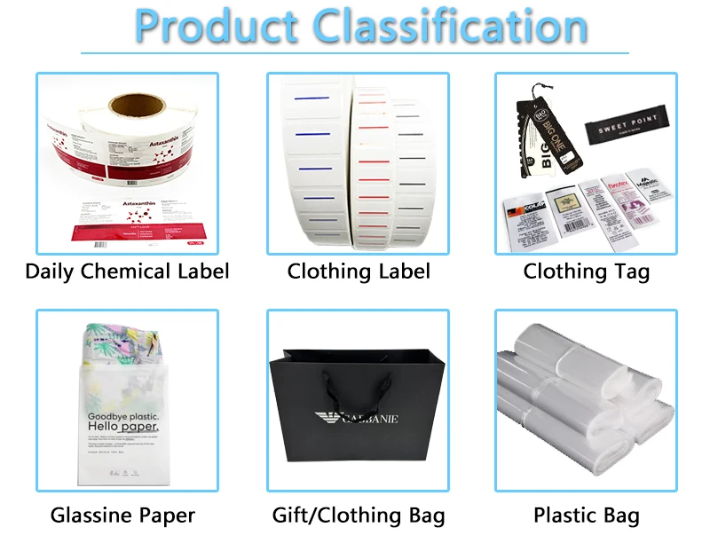 Multifunctional Sticker Set For Packaging Labels Custom Logo Foil Gold ...