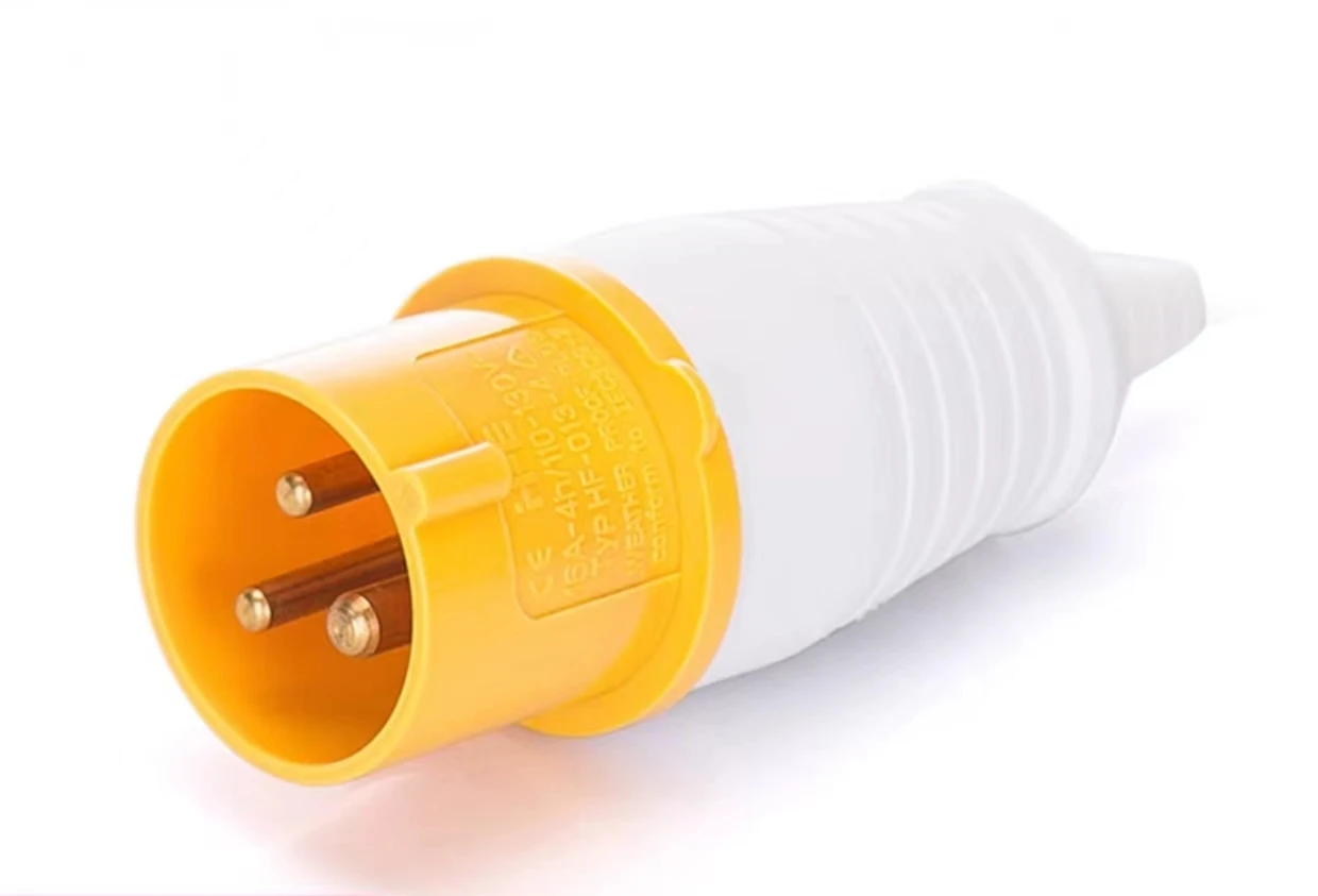 Ip 44 Industrial Plug & Connector 32amp 2p+e - Buy High Quality Ip 44 ...