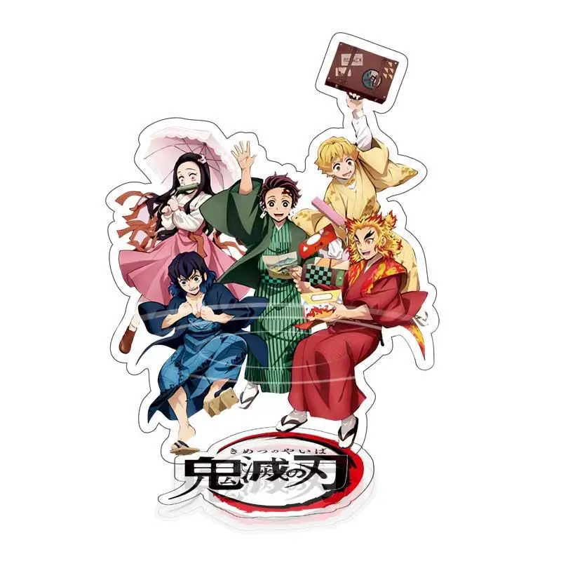 Anime Demon Slayer Kimetsu No Yaiba Standing Sign Double Sided Printing ...