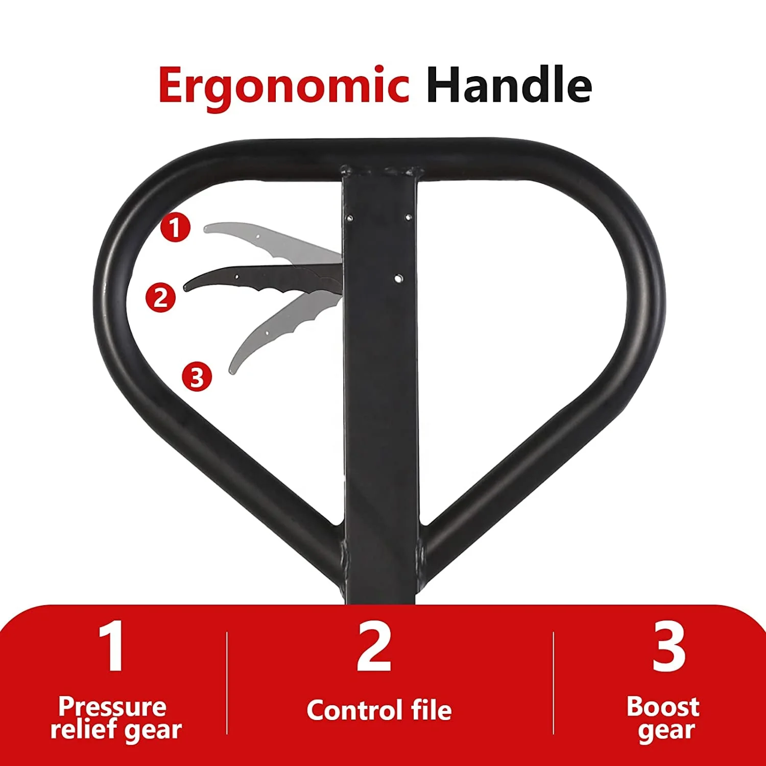 5 Ton Capacity Manual Pallet Jack Forklift Truck for Restaurants