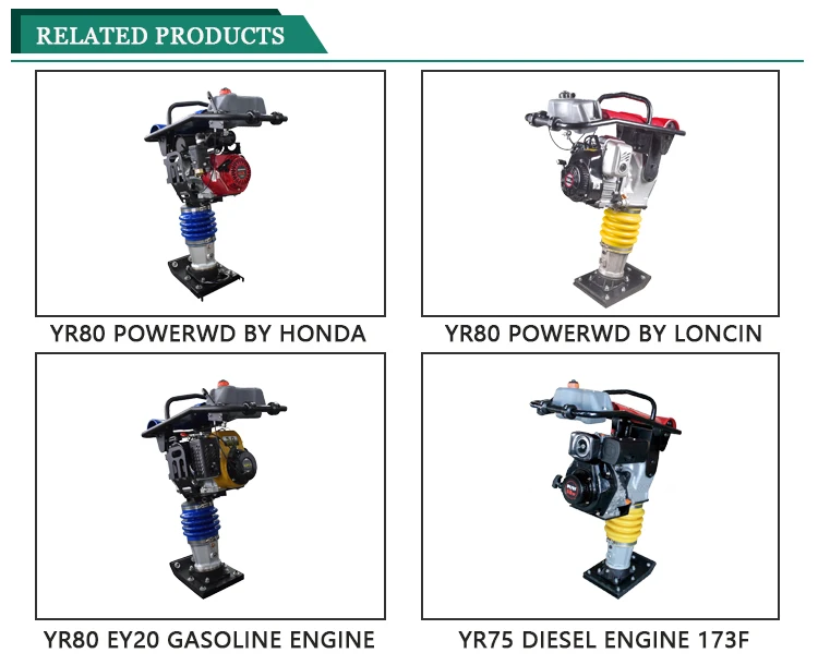 Handheld Vibratory Plate Compactor Gasoline/diesel/electric Vibratory ...