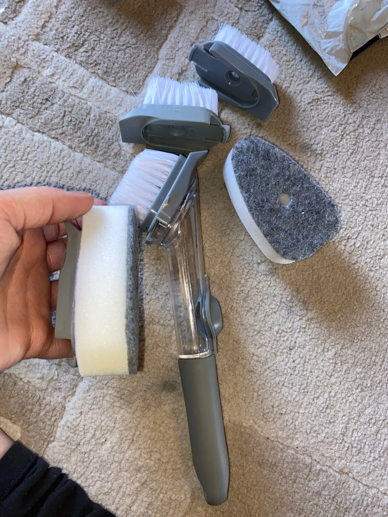 Automatic Dispenser Hydraul Kitchen Brush Long Handle Dishwashing ...