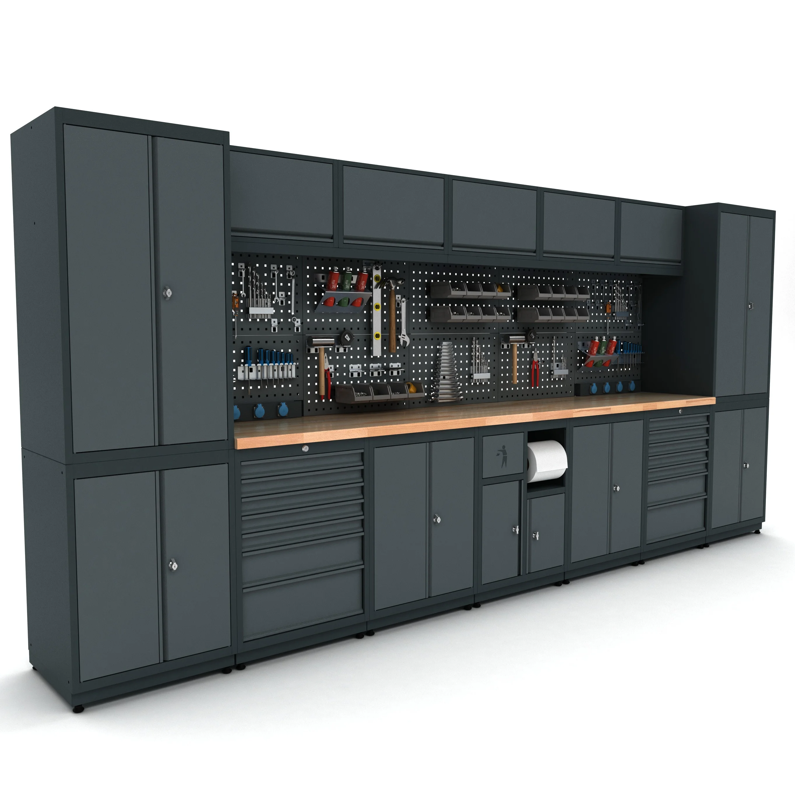 Modular Tool Cabinet System - Customized Support & Durability
